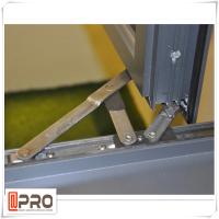 China Rainproof Aluminum Casement Windows Thermal Break Aluminium System Design double casement windows for sale