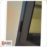 China Rainproof Aluminum Casement Windows Thermal Break Aluminium System Design double casement windows for sale
