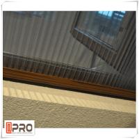 China Hurricane Impact Soundproof Aluminum Casement Windows , Custom Made Double Glazed Windows small casement windows for sale
