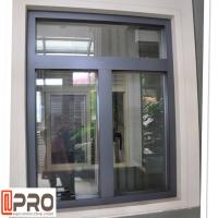 China 6063-T5 Profile Aluminum Casement Windows With Double Glazing Customized Size aluminium bifold windows for sale