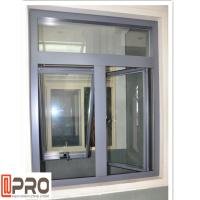 China 6063-T5 Profile Aluminum Casement Windows With Double Glazing Customized Size aluminium bifold windows for sale