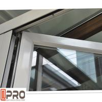 China 6063-T5 Profile Aluminum Casement Windows With Double Glazing Customized Size aluminium bifold windows for sale