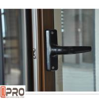 China Hurricane Impact Soundproof Aluminum Casement Windows , Custom Made Double Glazed Windows small casement windows for sale