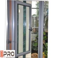 China Hurricane Impact Soundproof Aluminum Casement Windows , Custom Made Double Glazed Windows small casement windows for sale