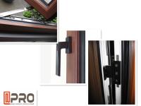 China Dual Glass Aluminium Casement Windows Horizontal Opening Pattern casement sliding window casement aluminium window for sale