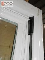 China Powder Coated Single Hung Window Custom Lift Up Hurricane Impact French Windows for sale