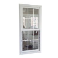 China European Style Single Hung Window / Aluminum Push Up Down Sliding Sash Window for sale