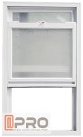 China European Style Single Hung Window / Aluminum Push Up Down Sliding Sash Window for sale