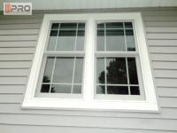 China American Style Double Hung Window / Ventilation Aluminum Sash Windows Stainless Steel Security Mesh for sale
