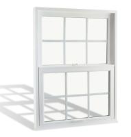 China European Style Single Hung Window / Aluminum Push Up Down Sliding Sash Window for sale