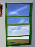 China Soundproof Single Hung Window for sale