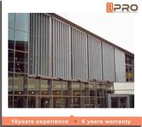 China 0.8mm Aluminium Sun Shade Louvres Movable Exterior Aerofoil Ventilation for sale