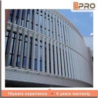 China Exterior 4.0mm Aluminum Shutters Louver Shades Powder Coating for sale