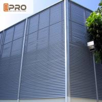 China Thin Plate Handling Dining Sliding Louver Window For Residential for sale