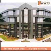 China Architectural 4mm 5mm Aluminum Curtain Wall Facade for sale