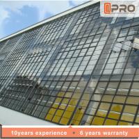 China Architectural 4mm 5mm Aluminum Curtain Wall Facade for sale