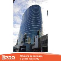China Waterproof Storefront Glazing Aluminium Facade Curtain Wall for sale