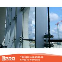 China Waterproof Storefront Glazing Aluminium Facade Curtain Wall for sale