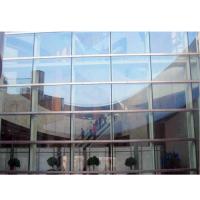 China Diamond Shape Visible 10mm Aluminium Curtain Wall for sale