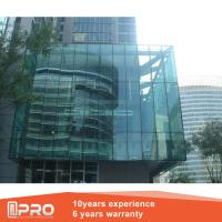 China Cladding Panel 6060 T5 25mm Aluminium Curtain Wall for sale