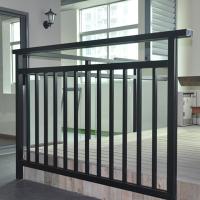 China Custom Length 6063 Aluminium Balustrade Balcony Glass Handrails for sale