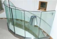 China Glass swimming Pool Fence Spigots 0.3mm frameless Aluminum Balustrade for sale