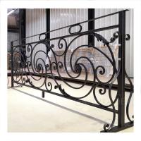 China Hot Stainless Steel 304  black Stair Railing Aluminum Balustrade for sale