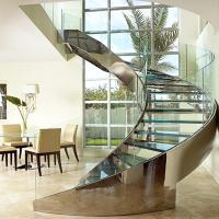 China Indoor Outdoor 10mm Thick Frameless Glass Balcony Aluminum Balustrade for sale