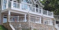 China Sandblasting Stainless  Aluminum Plexiglass Stair Metal Balustrade for sale