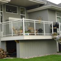 China Sandblasting Stainless  Aluminum Plexiglass Stair Metal Balustrade for sale