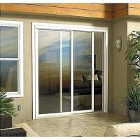 China Telescoping Mirror Closet Aluminium Sliding Glass Doors for sale