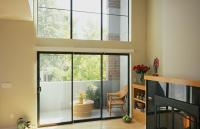 China Heat Insulation Villa Garden Aluminium Sliding Glass Doors for sale
