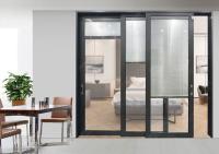China Glazing Interior Soundproof Cubicle Glass Sliding Doors for sale