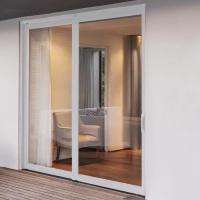 China Contemporary Front Office Aluminium Sliding Glass Doors for sale