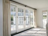 China Contemporary Front Office Aluminium Sliding Glass Doors for sale