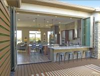 China Home Security Horizontal Aluminum Bifold Windows for sale