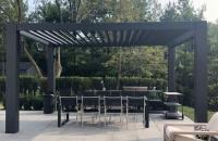 China Customized Aluminum Louvers Modern Garden Outdoor Pergola for sale