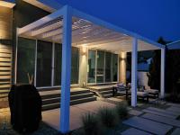China Modern Motorized Waterproof Aluminum Louvered Pergola for sale