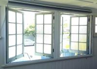 China Stainless Steel Screen Swing Aluminum Casement Windows for sale