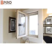 China T5 Louver Horizontal Aluminum Casement Windows for sale