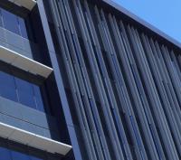 China Building Shutters Aluminium Sun Vertical Shade Louvres for sale