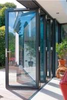 China Interior 100mm Standard Aluminium Folding Doors for sale