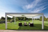 China 5m X 3m Garden Aluminum Tube Pergola ISO9001 Listed for sale