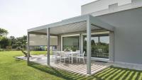China 5m X 3m Garden Aluminum Tube Pergola ISO9001 Listed for sale