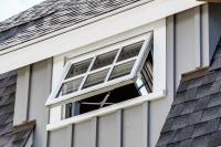 China Customized Glass Reception Outdoor Aluminum Awning Windows for sale