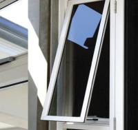 China Customized Glass Reception Outdoor Aluminum Awning Windows for sale