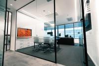 China Modern Aluminum Wall Interior glass partition walls for offices for sale