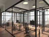 China Modern Aluminum Wall Interior glass partition walls for offices for sale