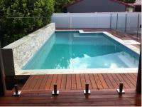 China Outdoor Glass Railing Aluminium Tubular Balustrade for sale