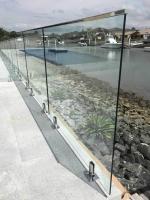 China Outdoor Glass Railing Aluminium Tubular Balustrade for sale